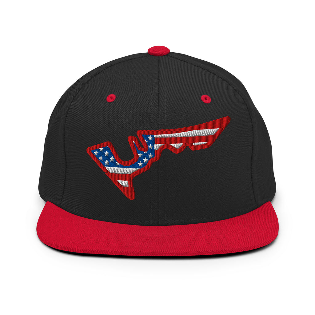Circuit of the Americas (COTA) Circuit with US Flag Embroidered Flatbi ...